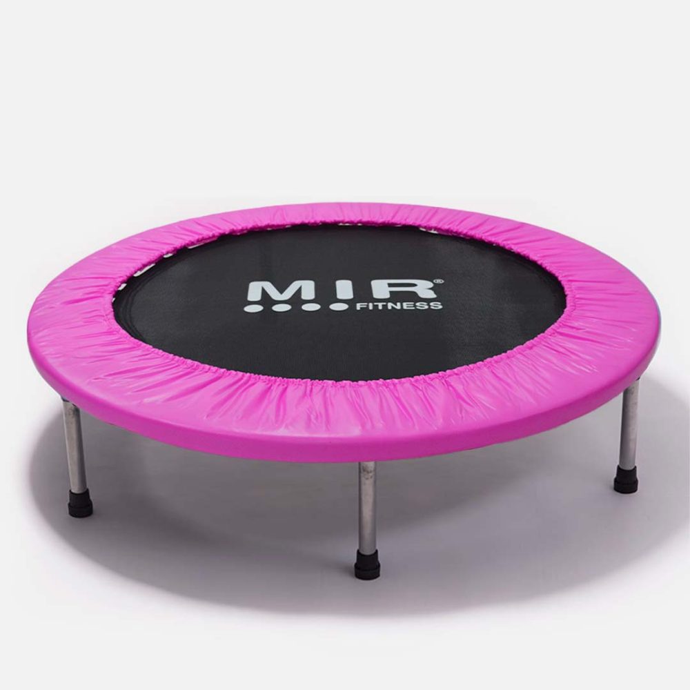 Minitramp Importado con Funda de Salto MIR – ROSA – MIR Fitness